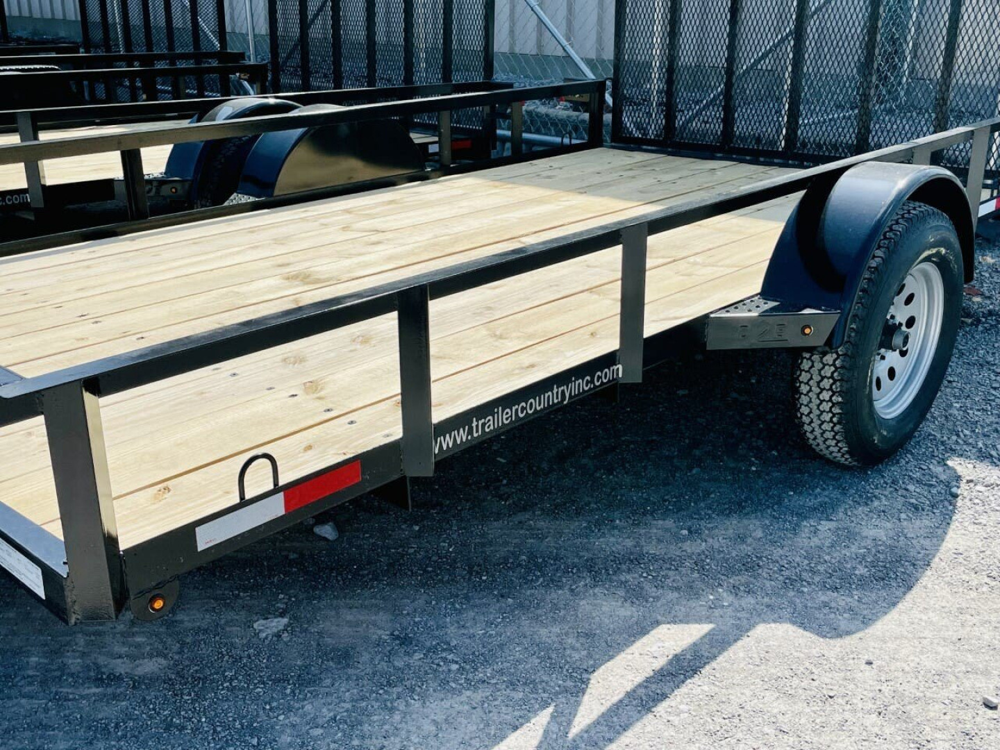 New 2026 Brand NEW 76" x 12' UTILITY TRAILER with Fold Down Ramp Gate ...