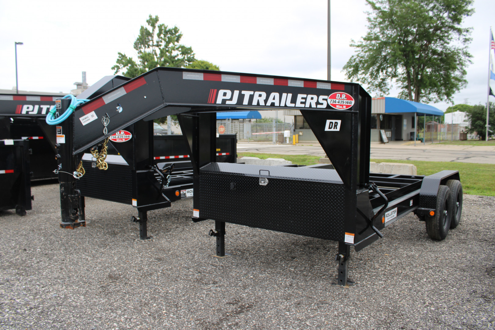 New 2026 PJ Trailers 14' DR GN ROLLSTER DUMP TRAILER 48472 Dump Trailer