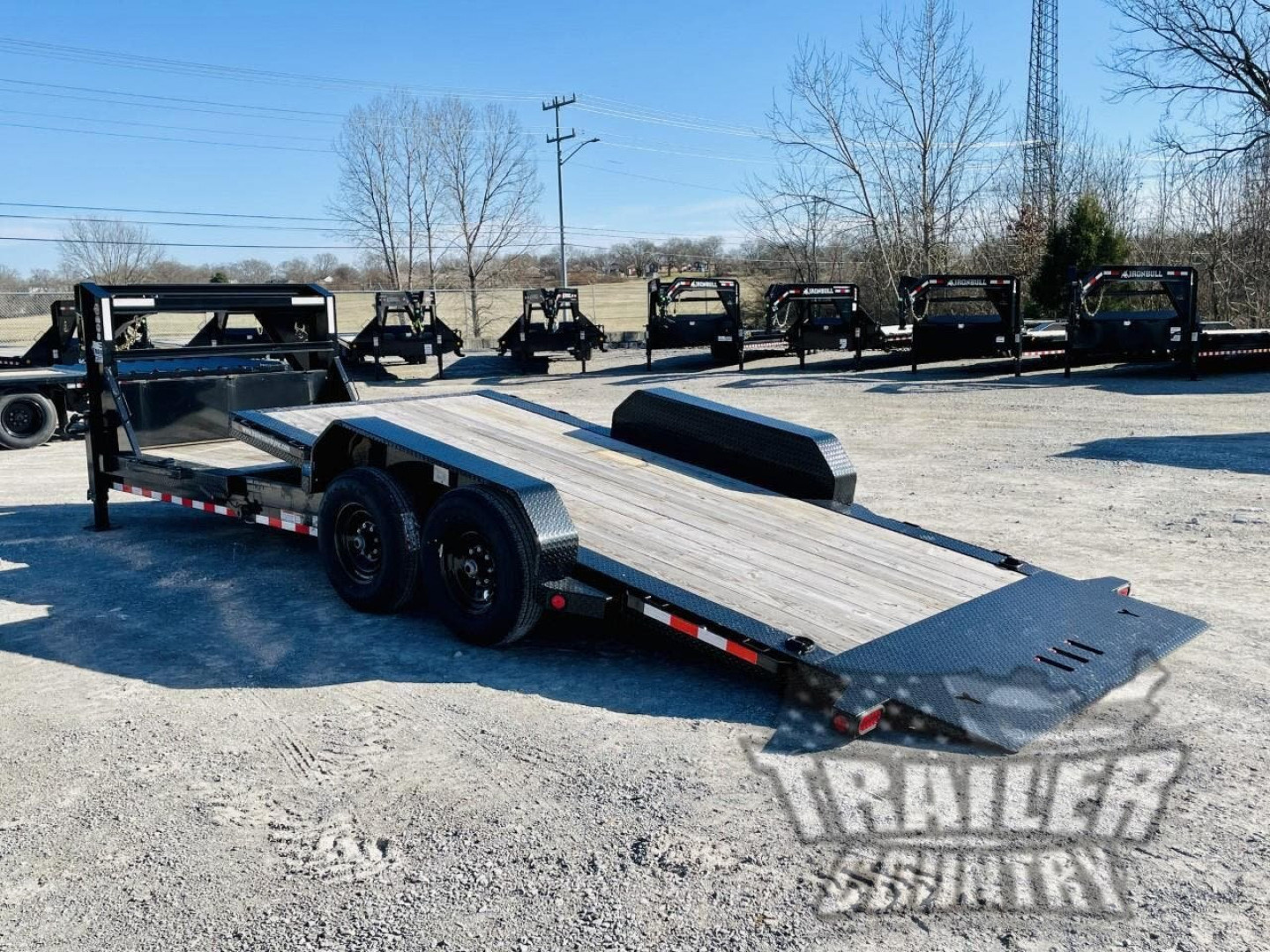 New 2026 NEW 7' x 22' (16'+6') Heavy Duty 14K Low Profile GN Tilt Deck ...