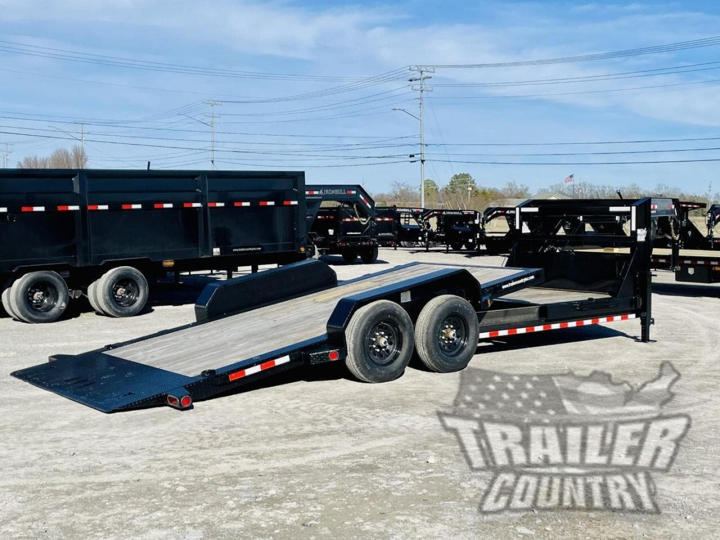New 2026 NEW 7' x 22' (16'+6') Heavy Duty 14K Low Profile GN Tilt Deck ...