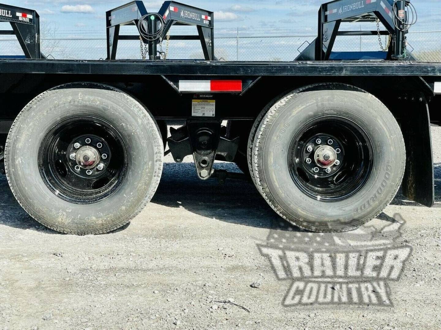 New NEW 8.5' x 25 'Heavy Duty GN 12Ton Heavy Eq Hauler Deckover Trailer ...