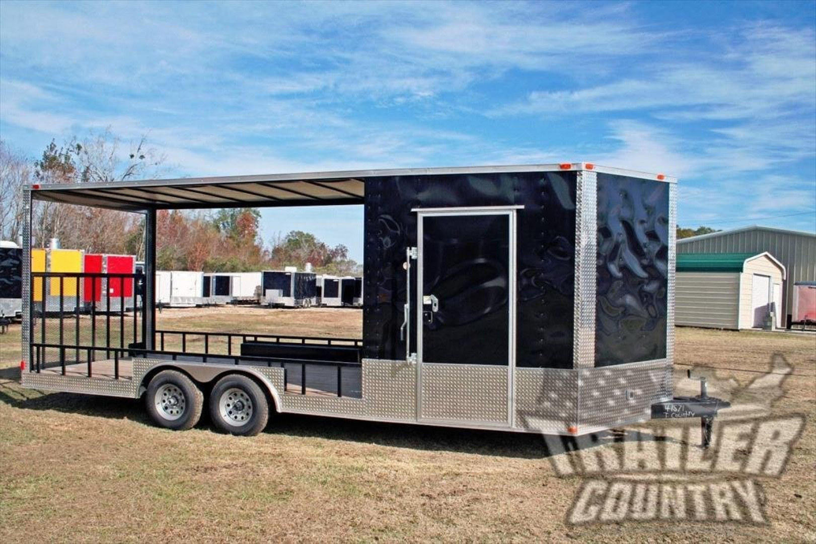 New 2026 NEW 8.5 x 22 Tandem Axle, Enclosed Hybrid Utility Trailer ...
