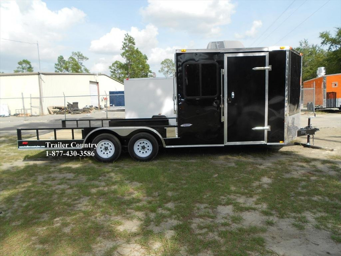 Rear Deck For Cargo Trailer