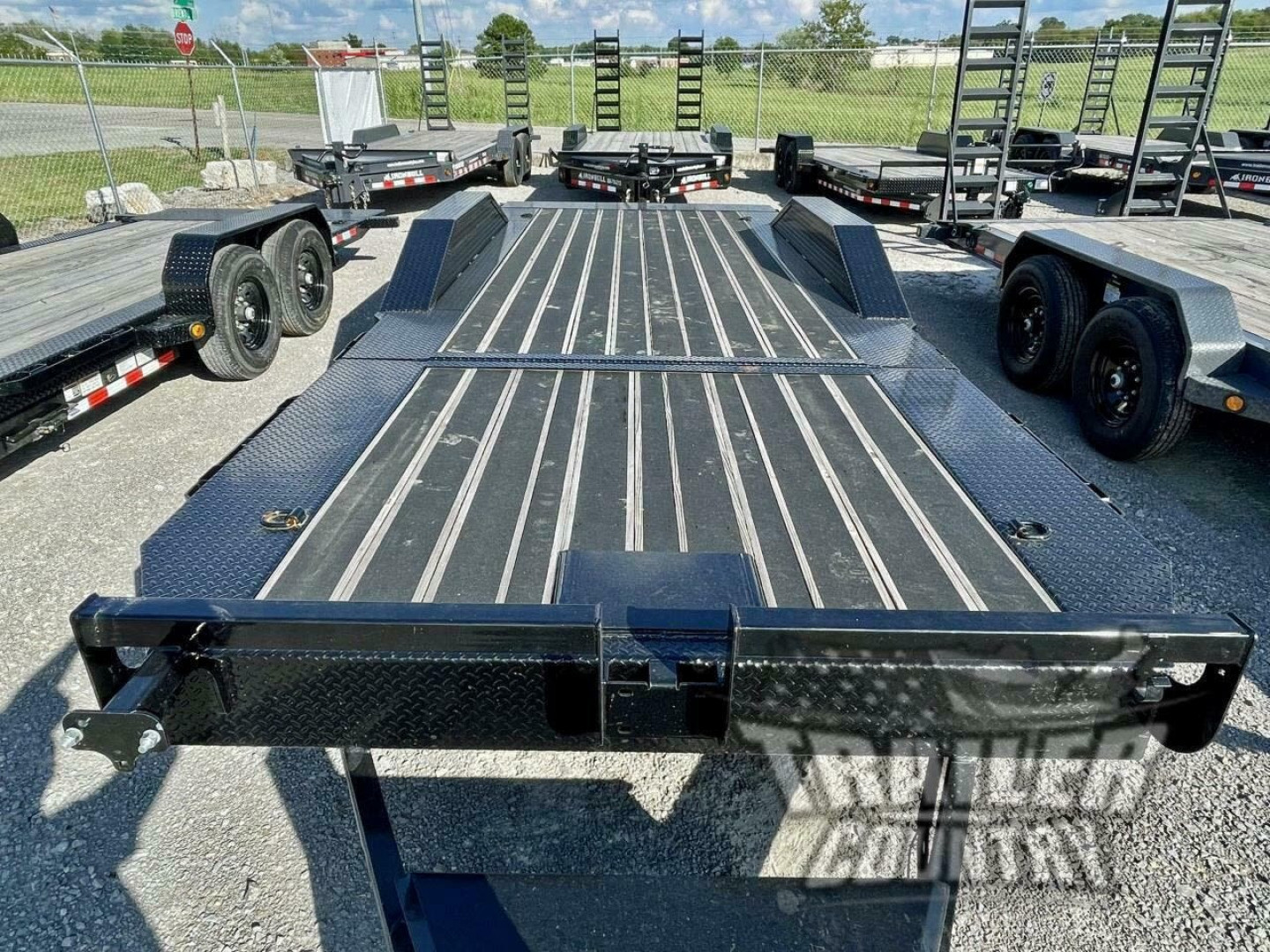 New Brand New 102'' x 22' Heavy Duty 14K Low Profile Tilt Deck w/Drive ...