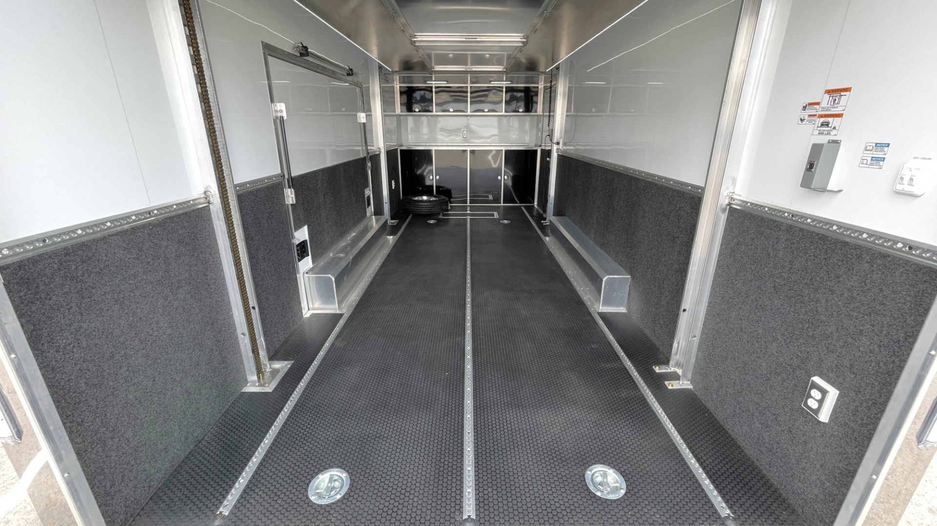 Used 2021 ATC 22' Quest ST305 White Stacker Car Hauler Trailer-- Escape ...