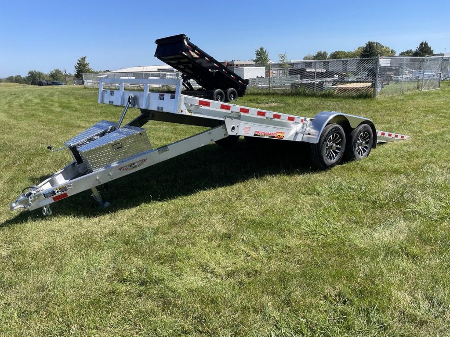 New H&H Trailers 82x20 Electric Tilt Speed Loader