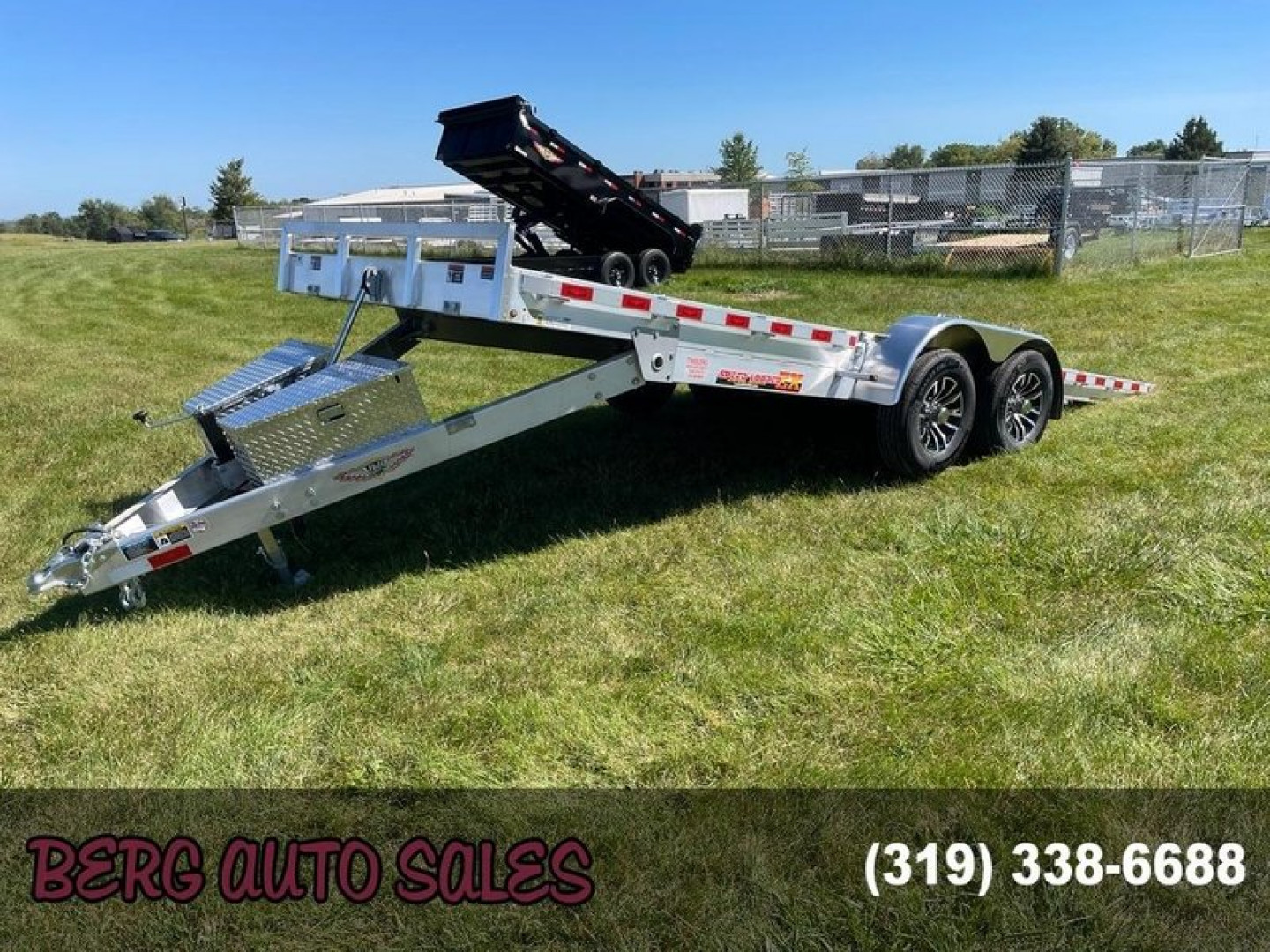 New 2025 H&H Trailers 82x20 Electric Tilt Speed Loader Car Hauler