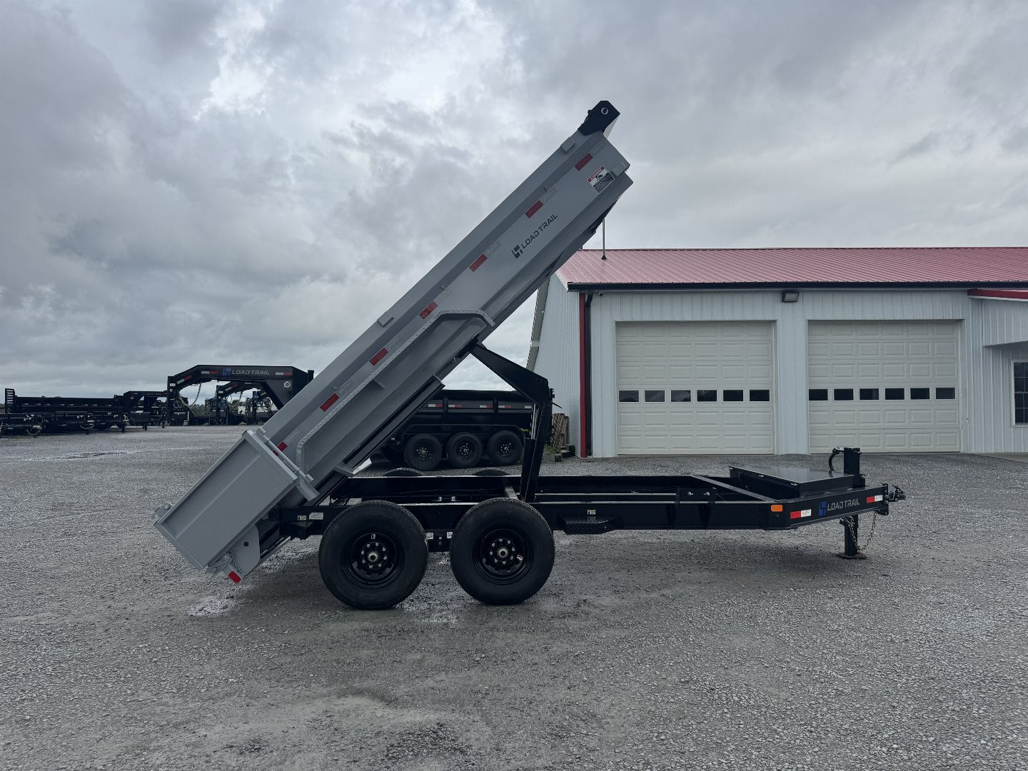 New 2025 Load Trail 83"x14' DE Series Dump Trailer
