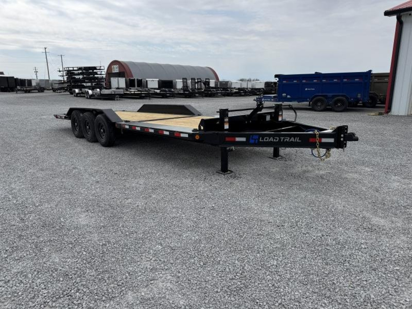 New 2025 Load Trail 102"x24' 21,000# Tri Axle Tilt Equipment Trailer ...