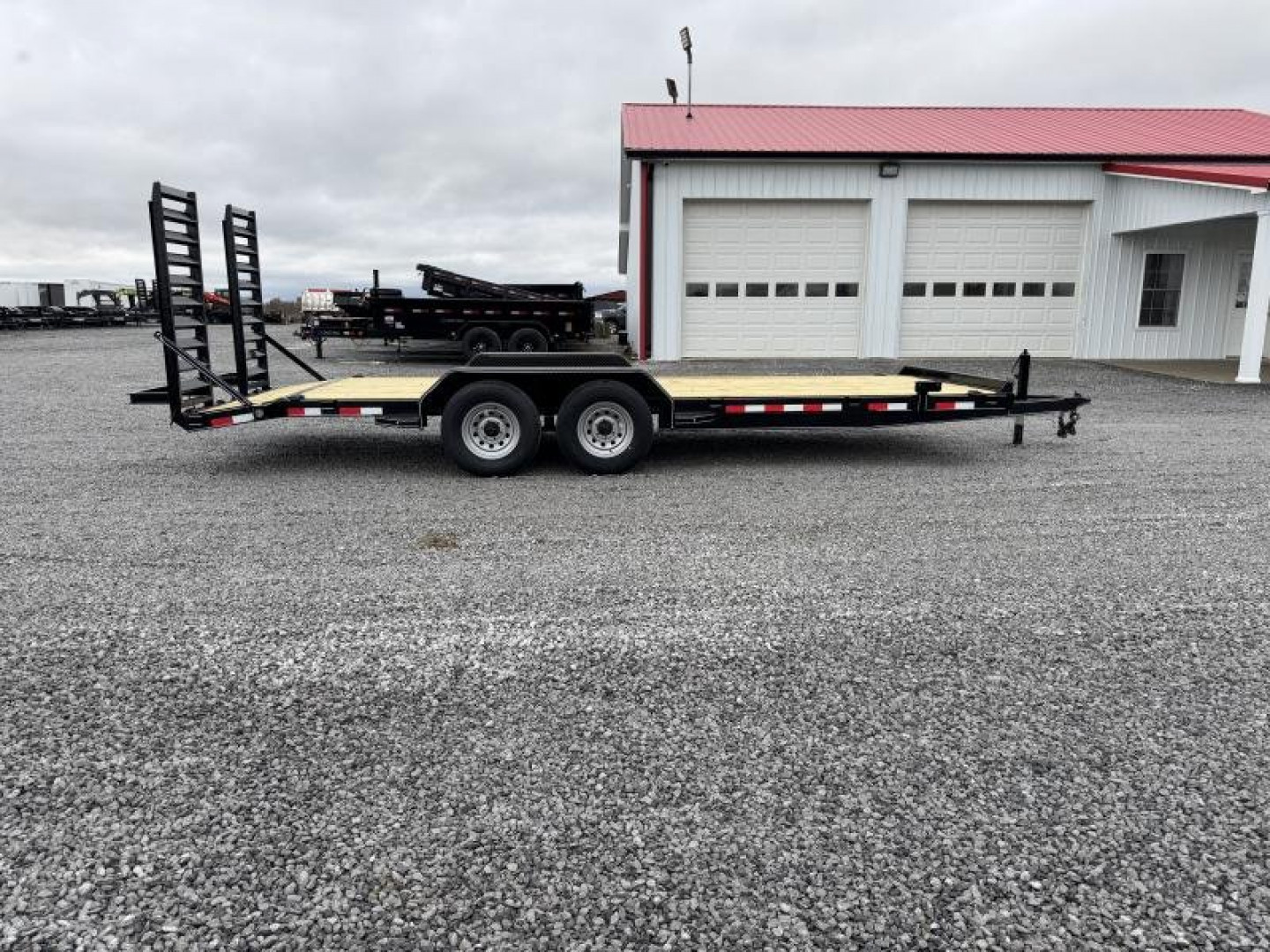 New 2025 Blazer 82"x20' 10K Wood Floor Equipment Trailer