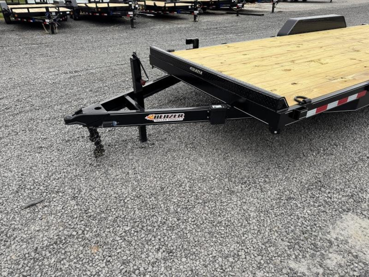 New 2025 Blazer 82"x20' 10K Wood Floor Equipment Trailer