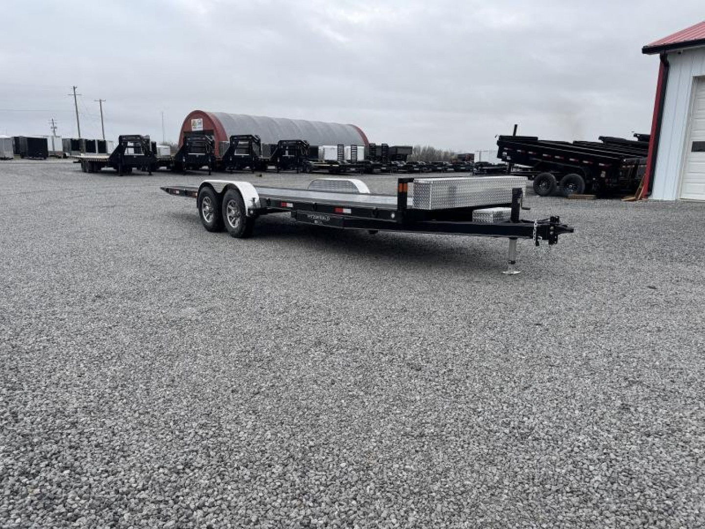 New 2025 Fitzgerald 82"x24' 14,000# Hydraulic Power Tilt Trailer