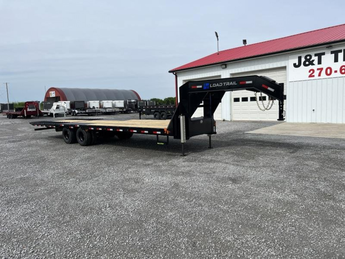 New 2026 Load Trail 32FT Hydraulic Dove Dual Tandem Gooseneck Equipment ...