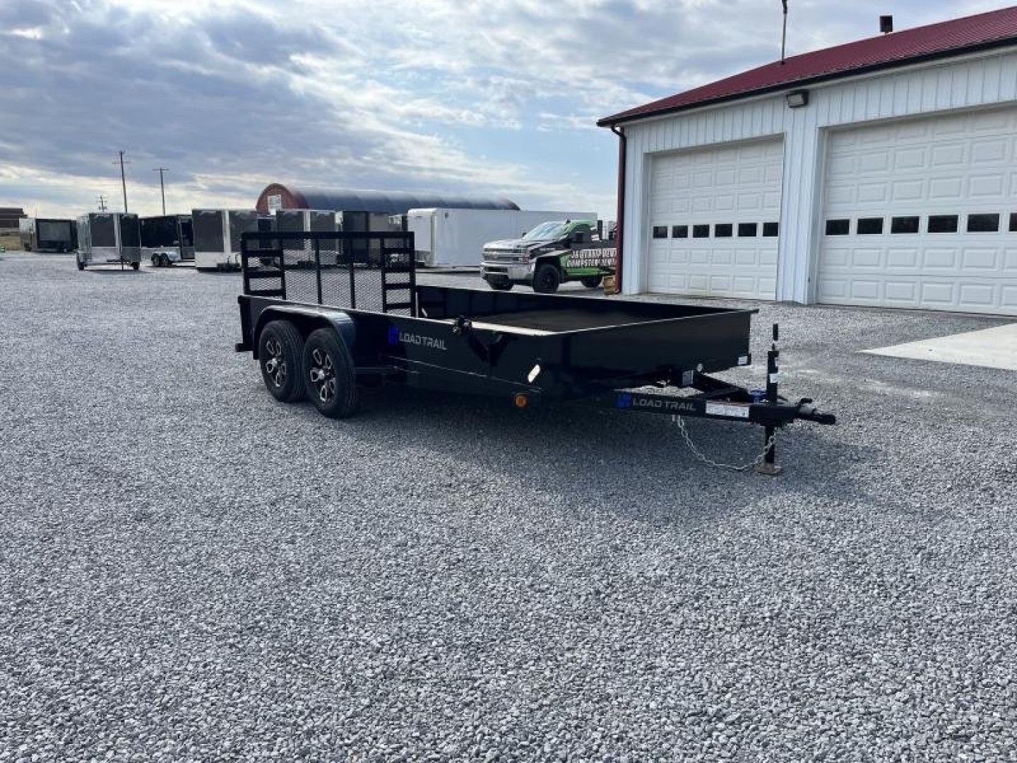 New 2025 Load Trail 77"x14' 7,000#Utility Trailer w/Solid Sides ...