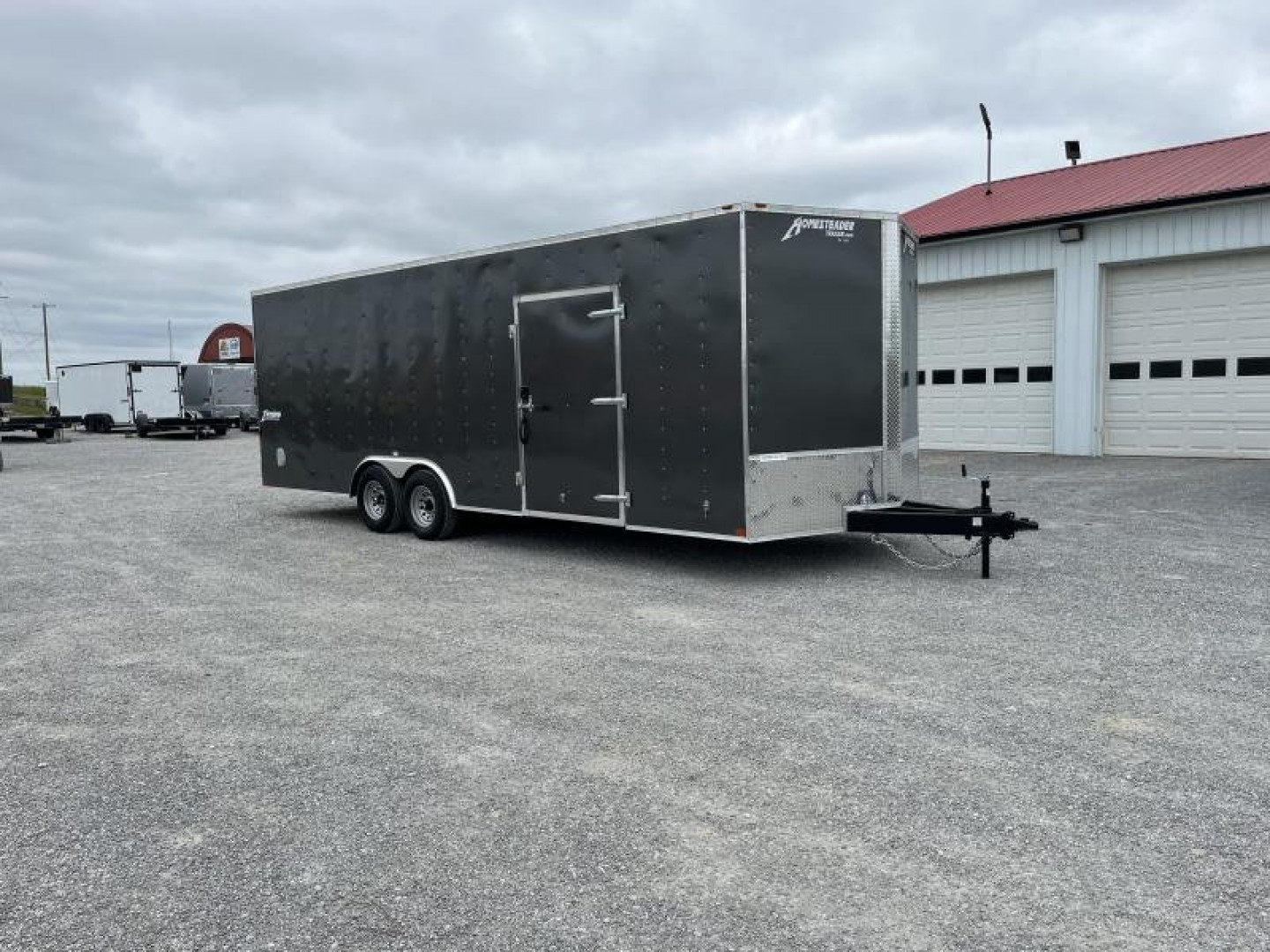New 2024 Homesteader 8.5'x24' V-Nose Intrepid Enclosed Cargo Trailer