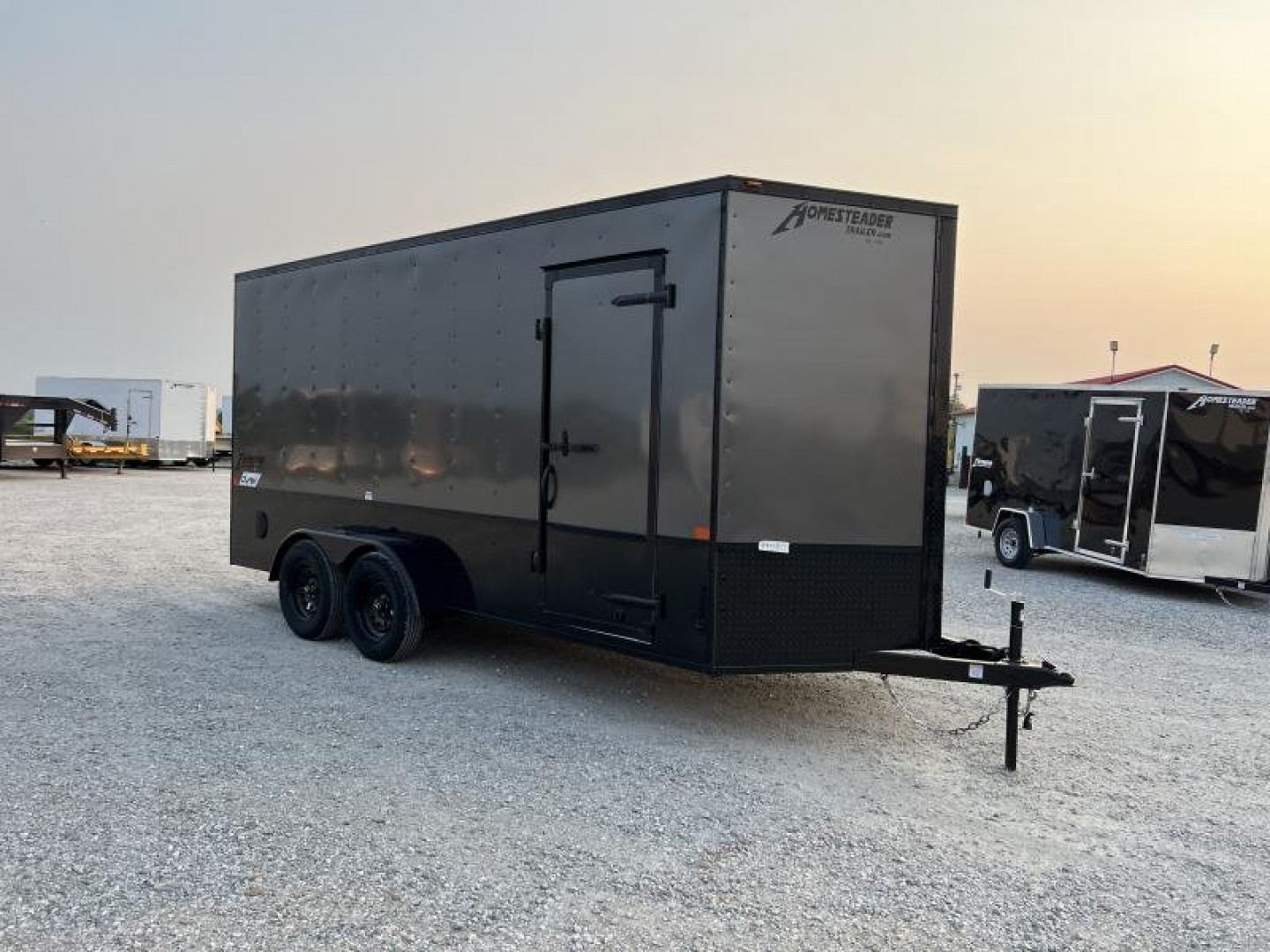 New 2025 Homesteader Trailer 7x16ft 7ft Tall Blackout Package Cargo ...