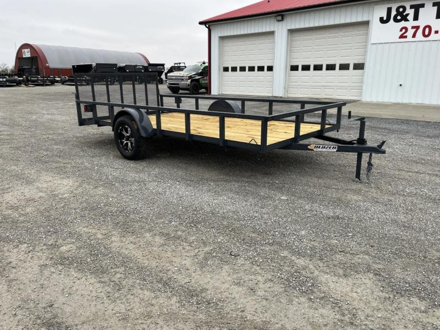 New 2024 Blazer 77"x14 Single Axle Utility Trailer for sale in Lebanon, KY