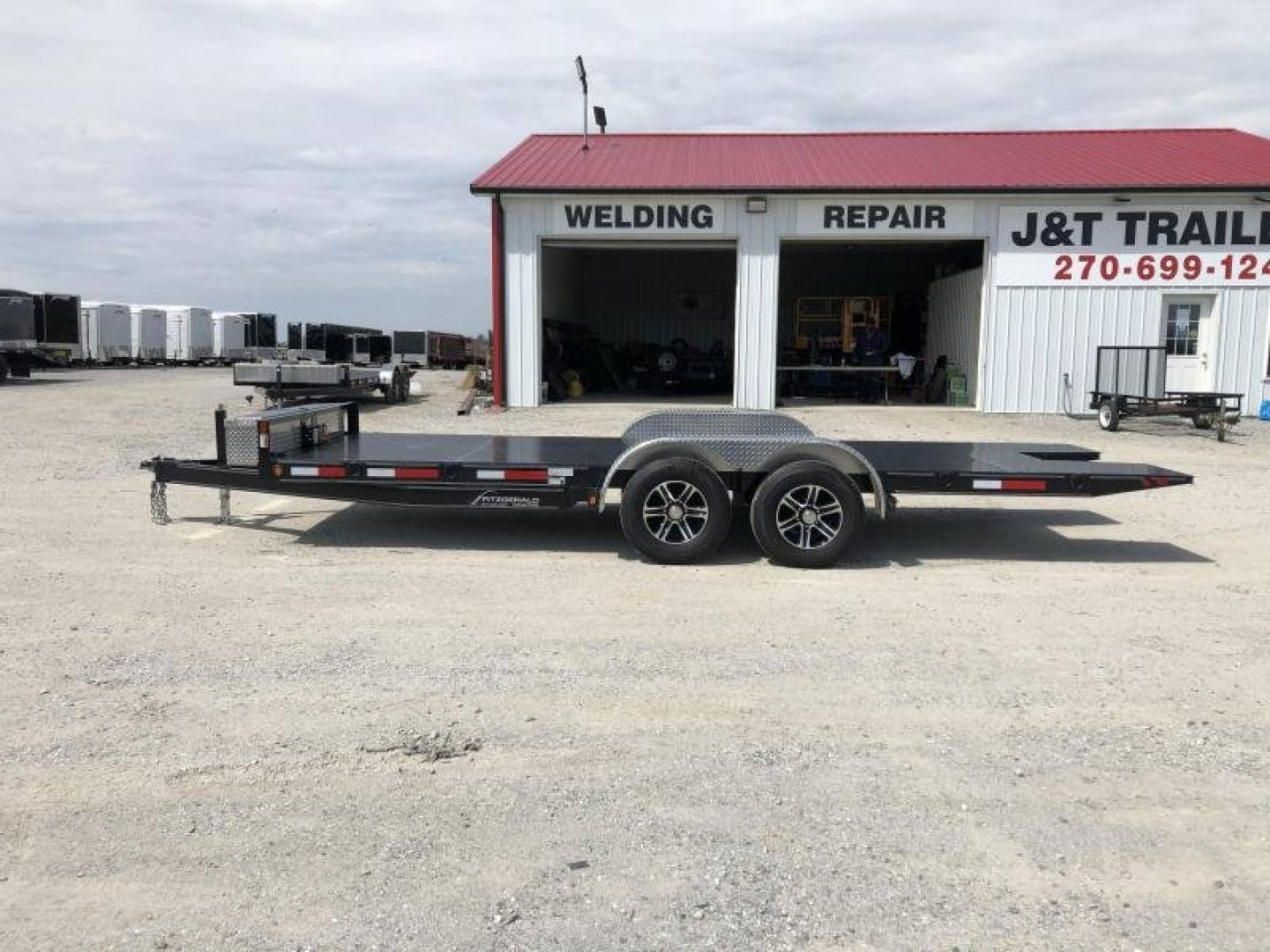 New 2025 Fitzgerald 82"x20' Hydraulic Tilt Steel Floor Car / Racing ...