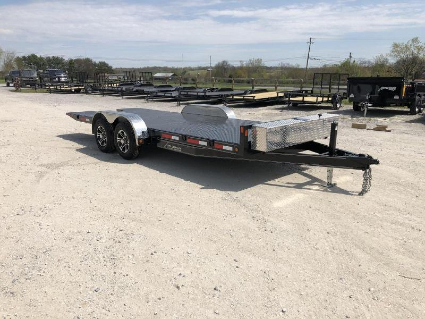 New 2025 Fitzgerald 82"x20' Hydraulic Tilt Steel Floor Car / Racing ...