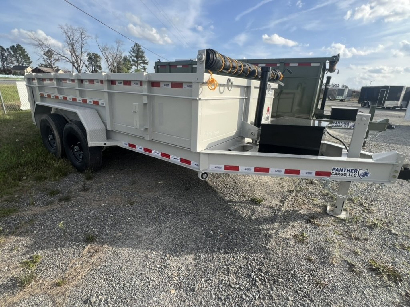 New 2026 Panther Cargo 7x14 Dump Trailer