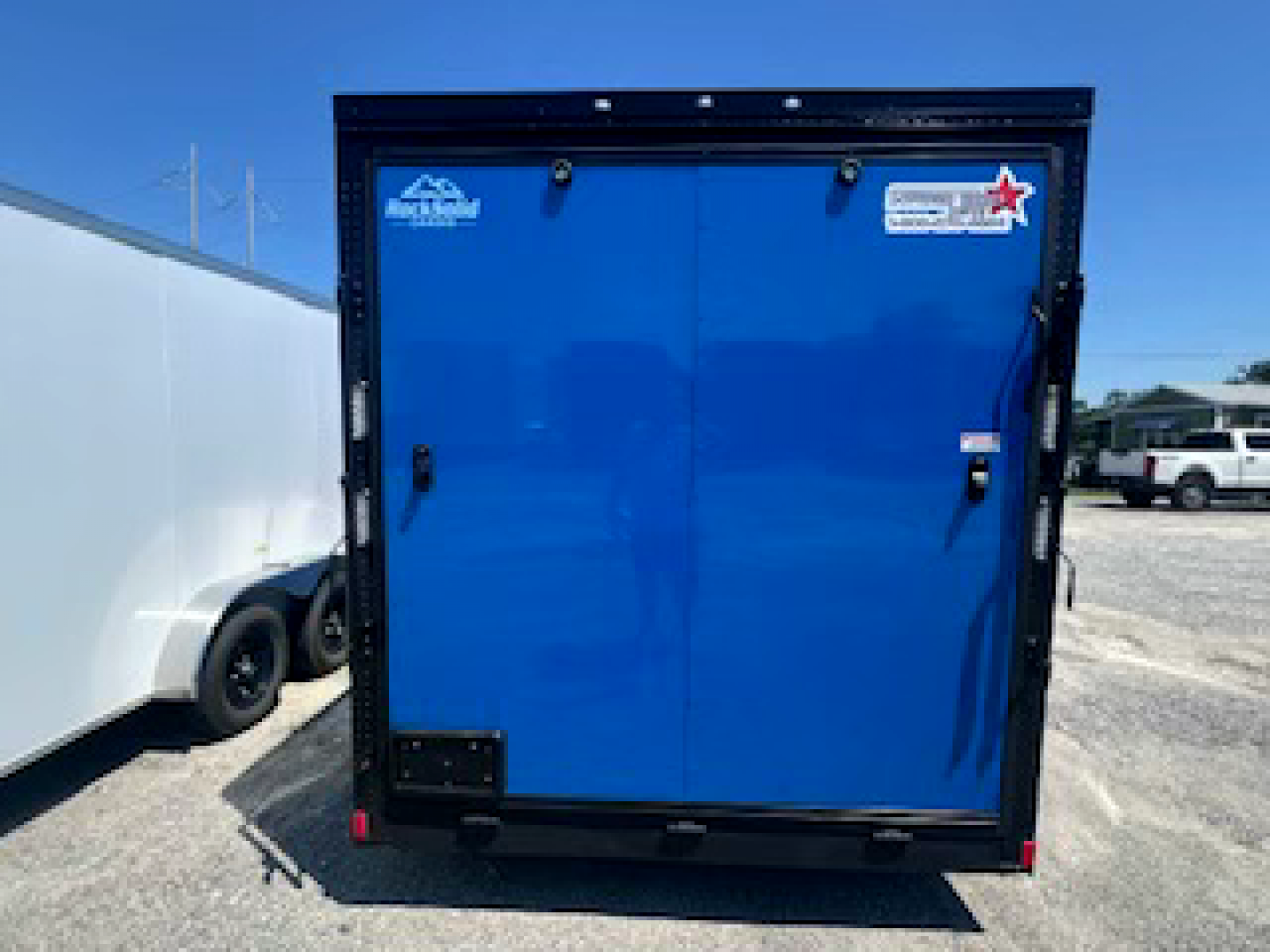 New 2026 Rock Solid Cargo 7x16 TA Motorcycle Trailer