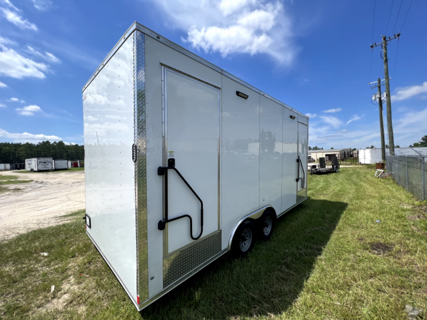 New 2026 Rock Solid Cargo Bathroom Trailer Restroom / Shower Trailer