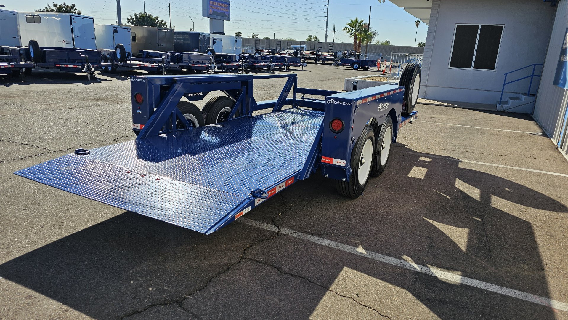 New 2025 Air Tow T16-14 Flatbed- Drop-N-Load- 14,000 Lb Capacity
