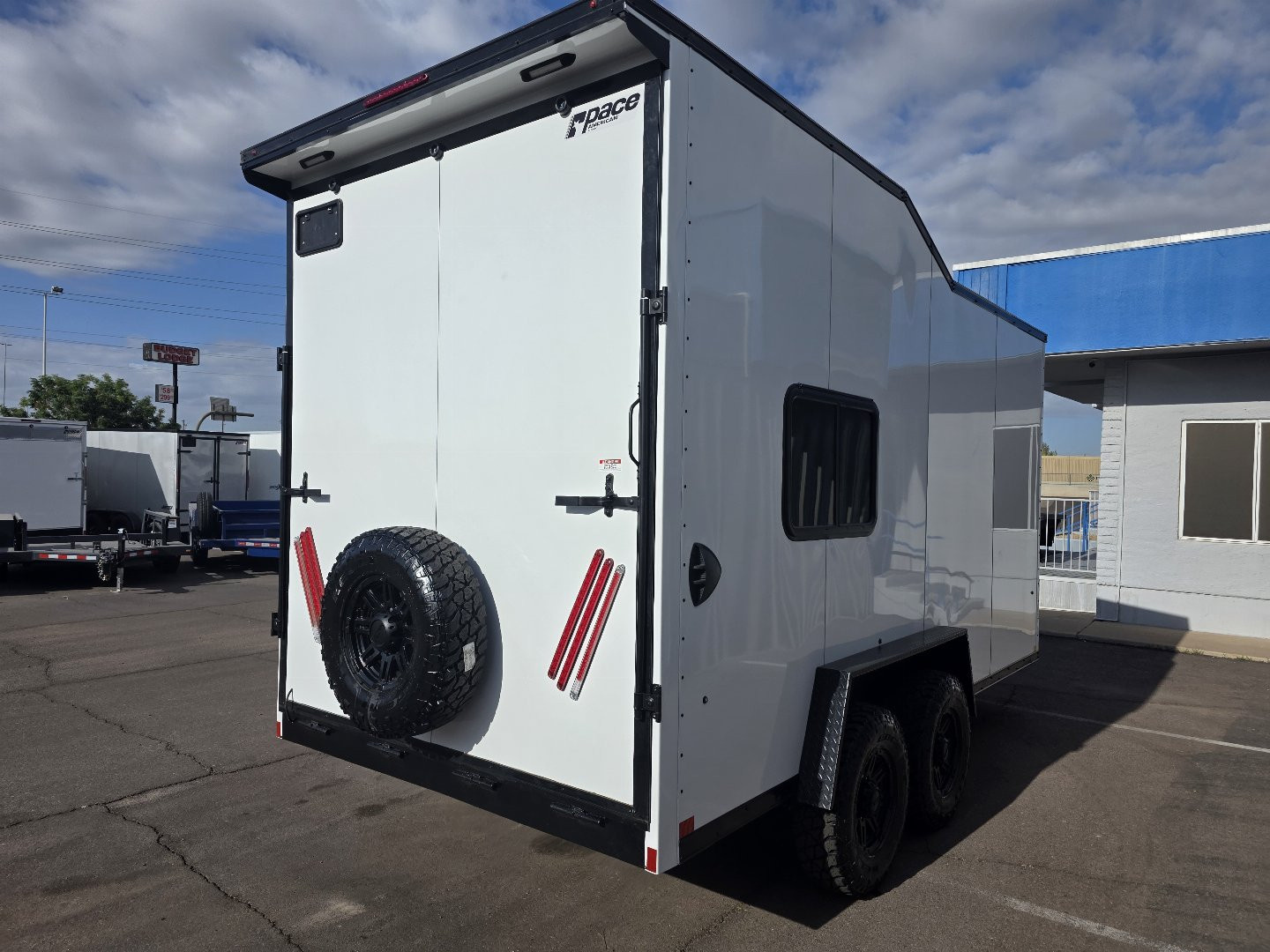 New 2025 Pace American 7.5x16 Offroad Moab UTV Trailer