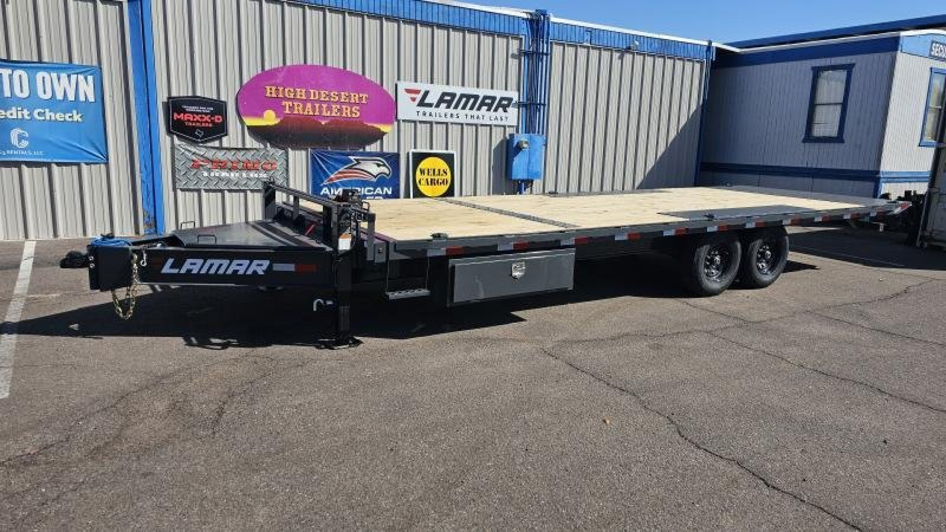 New 2025 Lamar Trailers FA Deckover Tilt - 24' Bumper Pull - Full Power ...