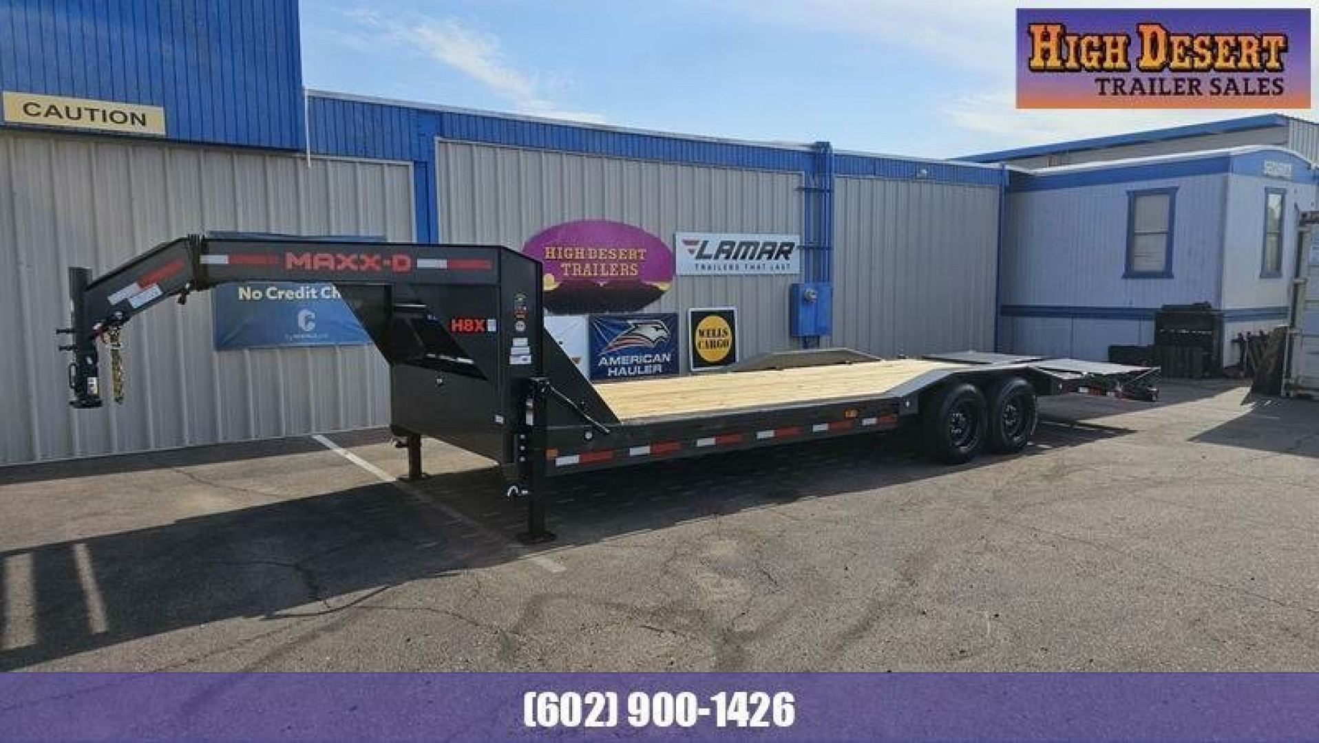 New 2025 MAXX-D Trailers H8X- Gooseneck-17.5k GVWR-MAXXD Ramps