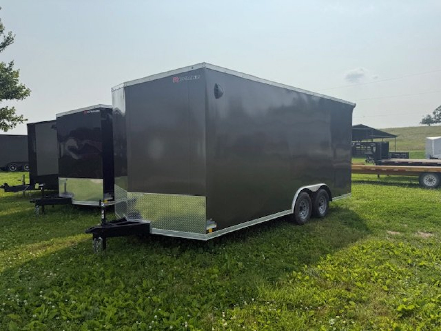 New 2025 RC Trailers RDLX 8.5X18X90" RAMP DOOR Cargo / Enclosed Trailer