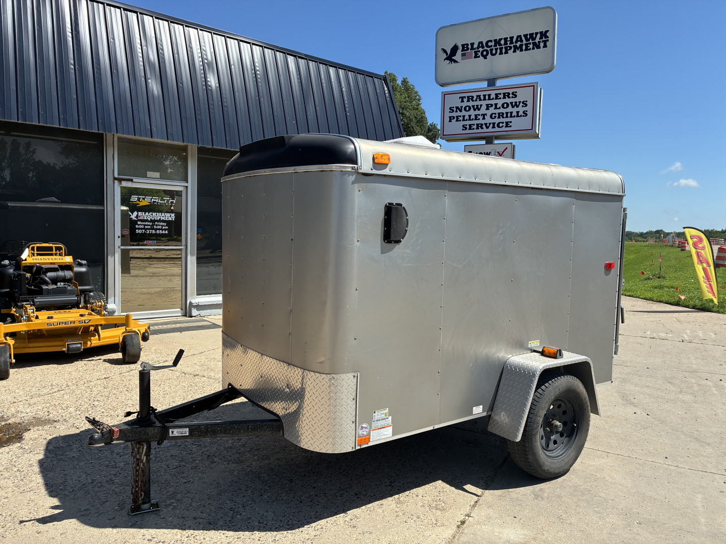 Used 2011 Interstate Trailers 5x8 Enclosed Trailer Cargo / Enclosed ...