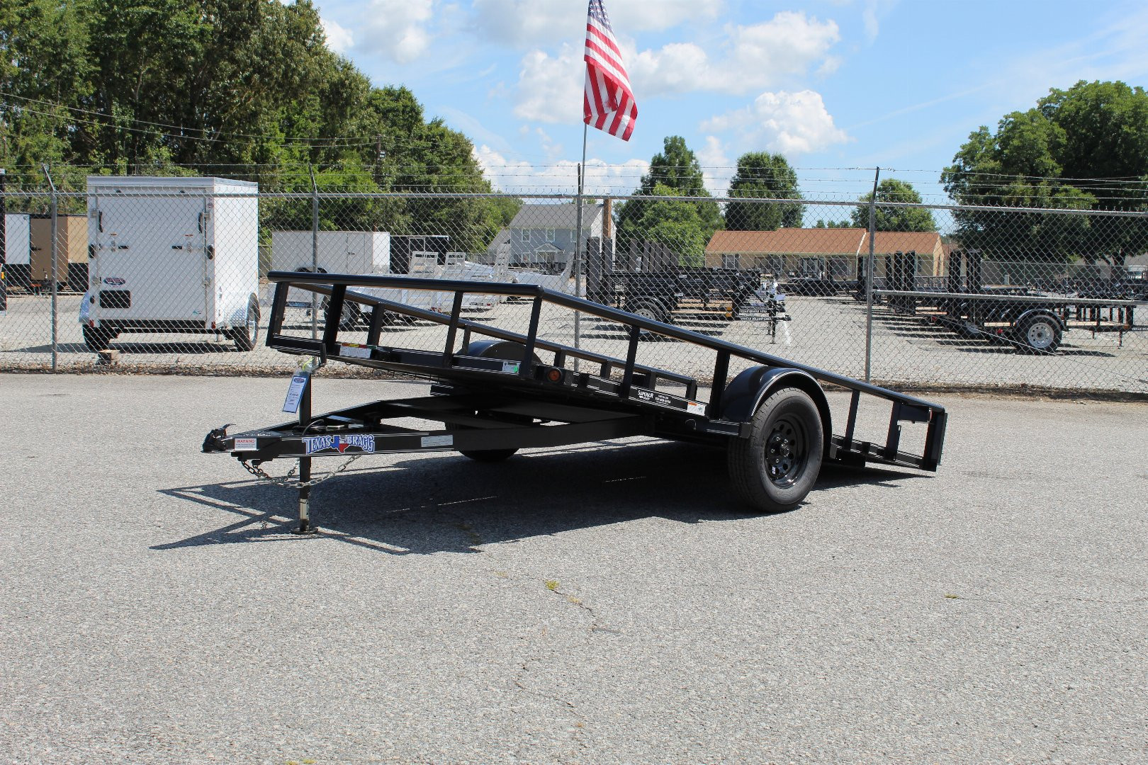New 2025 Texas Bragg Trailers 6X12P Tilt Utility Trailer