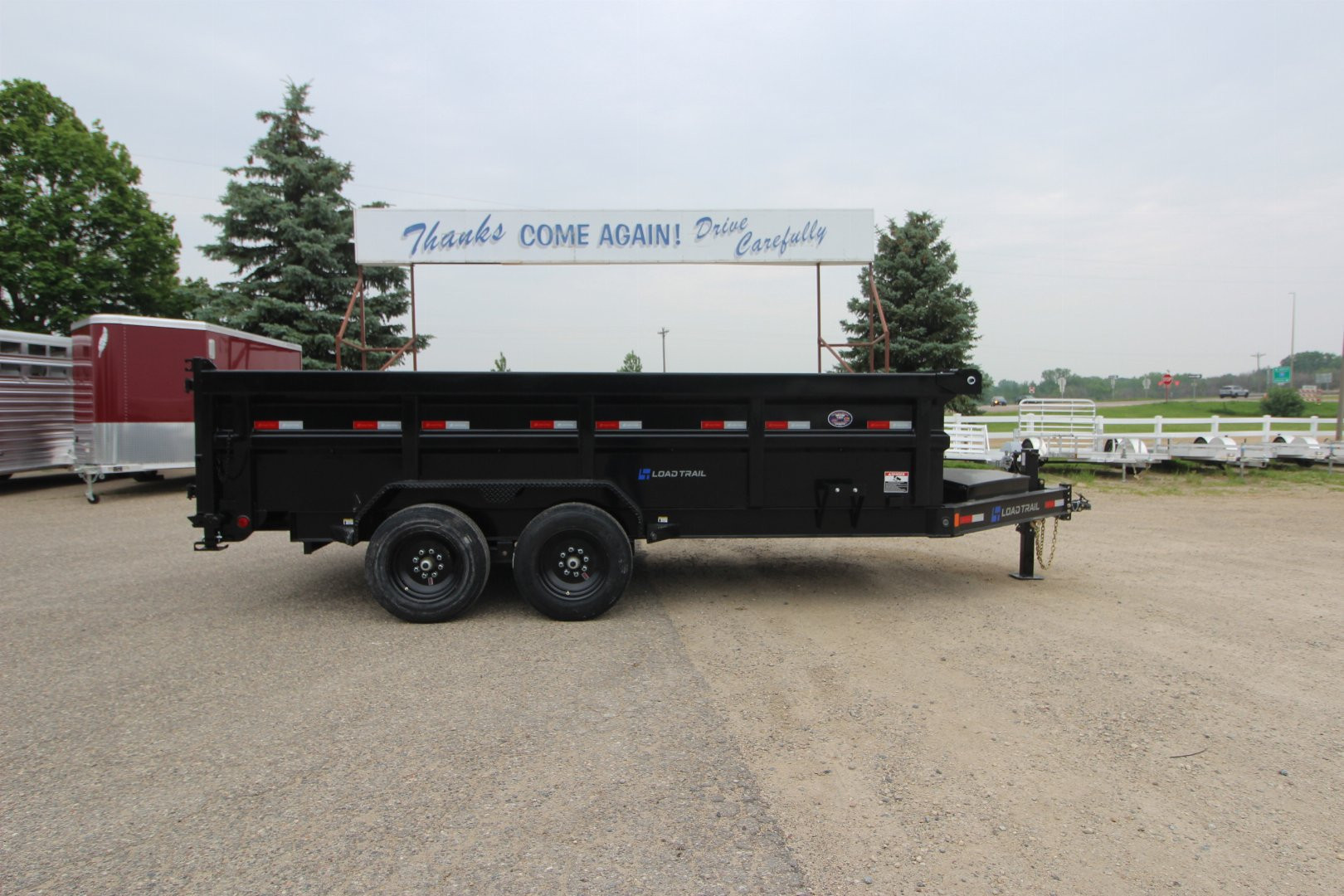 New 2025 Load Trail 36" Sides 16' Dump Trailer