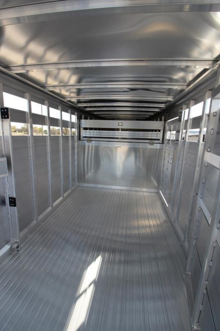 New 2025 Featherlite 8127 24' Stock Stock Trailer for sale in Elko, MN