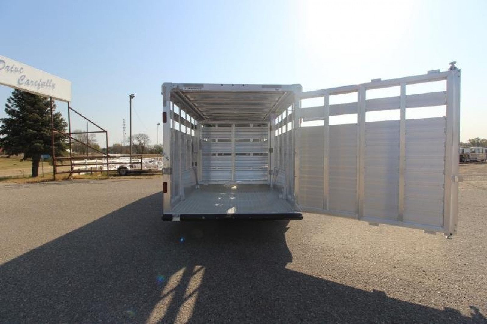 New 2025 Featherlite 8127 24' Stock Stock Trailer for sale in Elko, MN