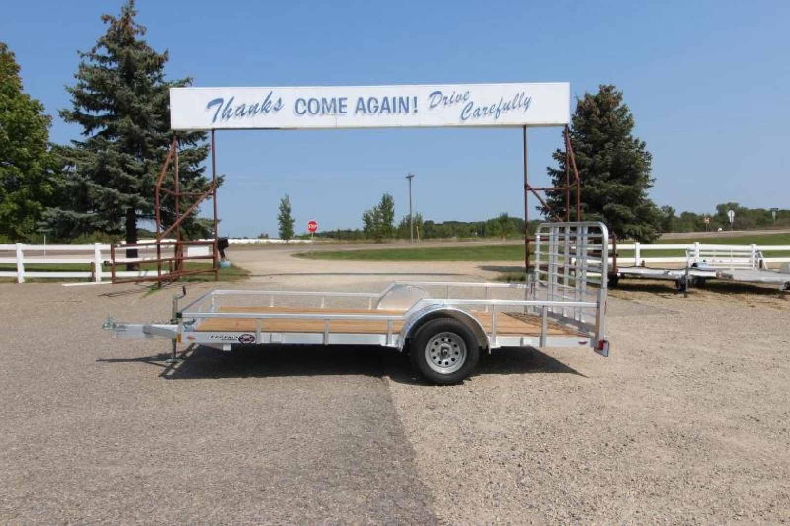 New 2025 LEGEND TRAILERS 7x14' Utility Trailer