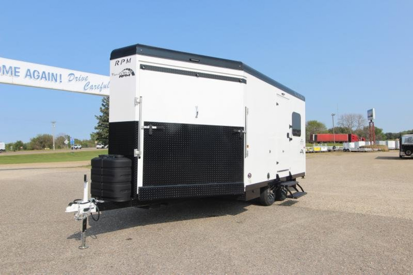 New 2025 Trails West RPM 20' Burandt Edition BP Snowmobile Trailer