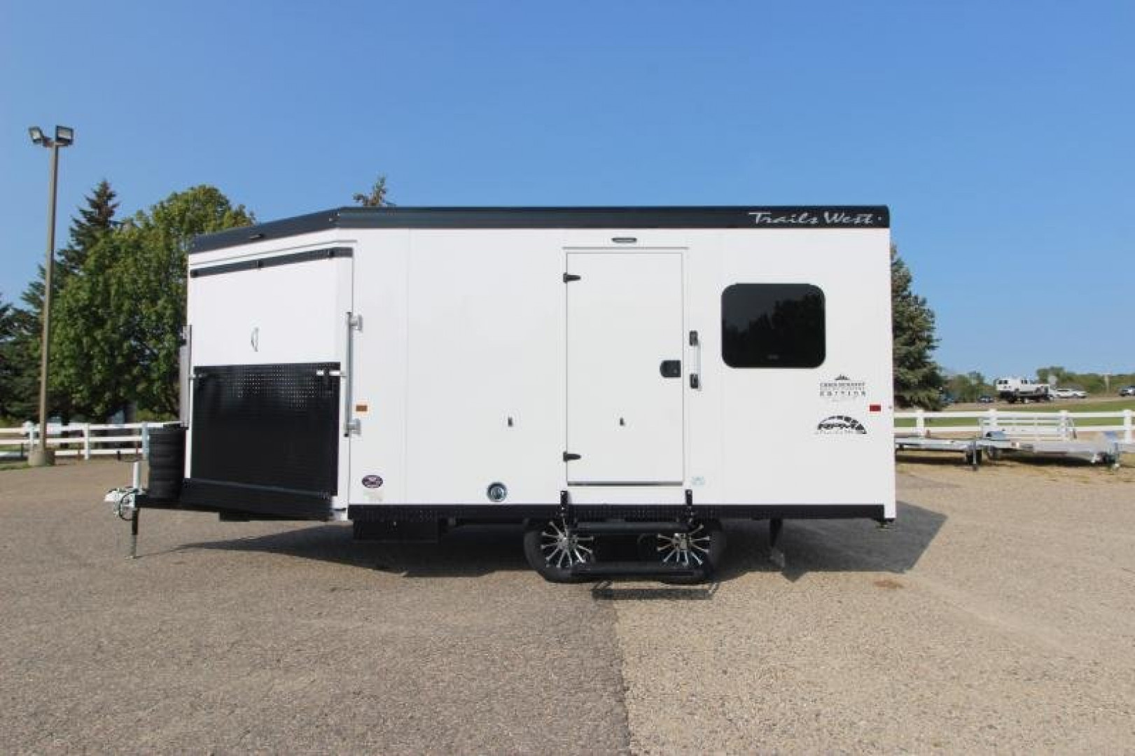 New 2025 Trails West RPM 20' Burandt Edition BP Snowmobile Trailer