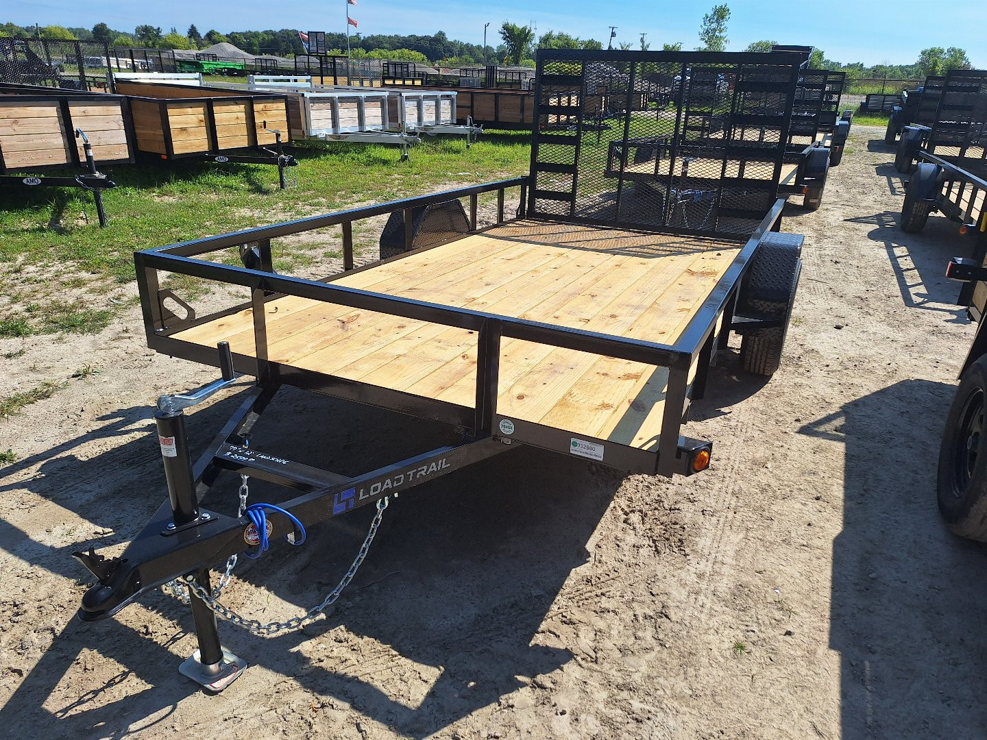 New 2025 Load Trail 77x12 Single Axle Landscape Trailer for sale in New ...