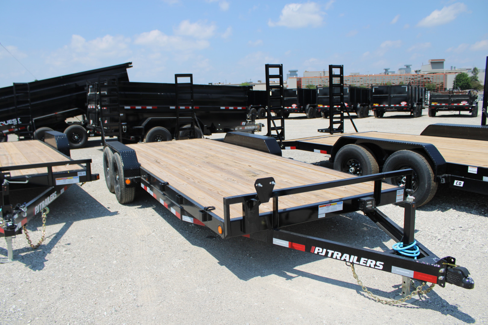 New 2026 PJ Trailers 20' FR 10K GVWR EQUIPMENT TRAILER WITH FOLDING ...