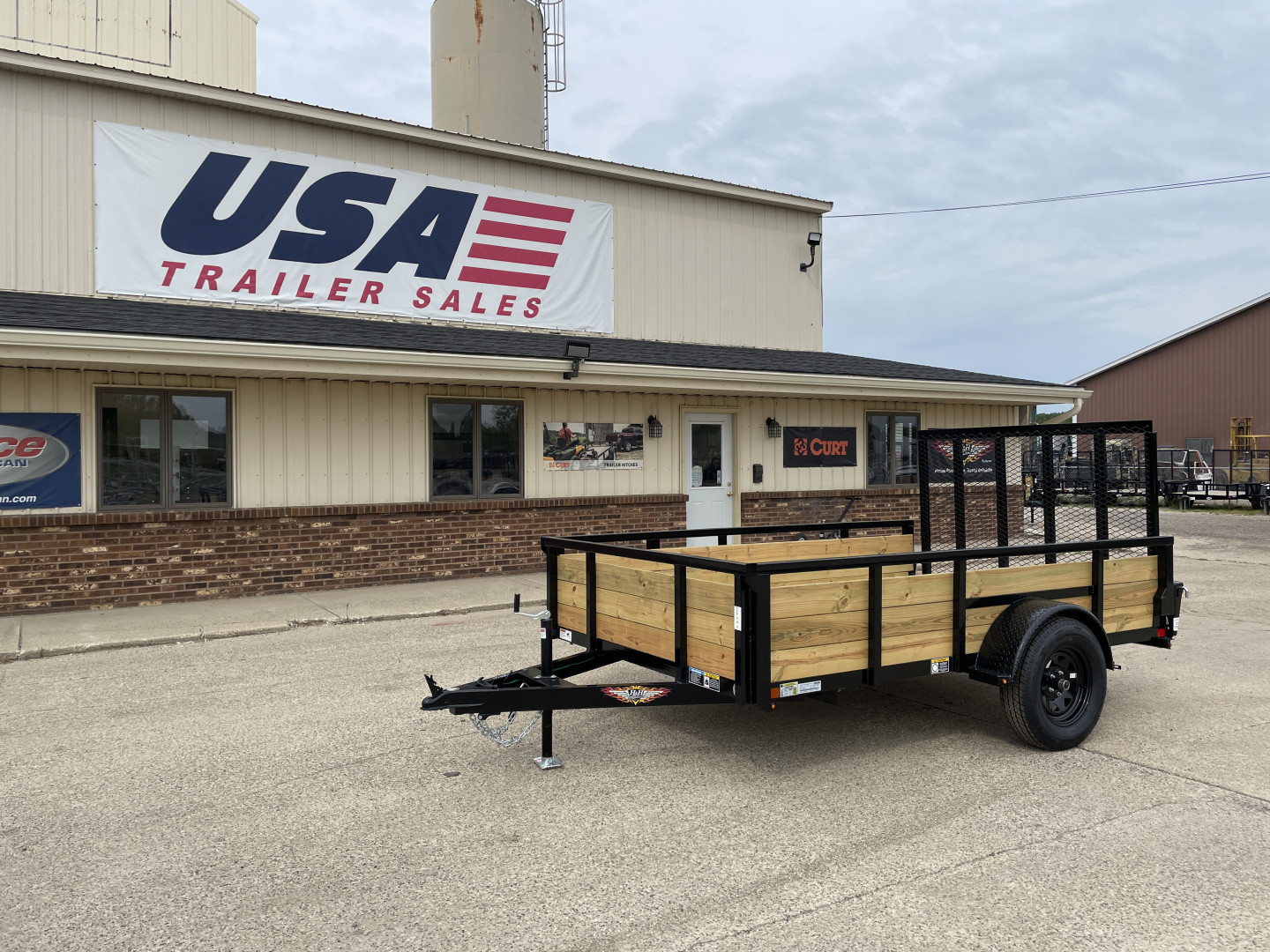 New 2025 H&H Trailers 76X10 Steel Woodside 3K Utility Trailer - OLD ...