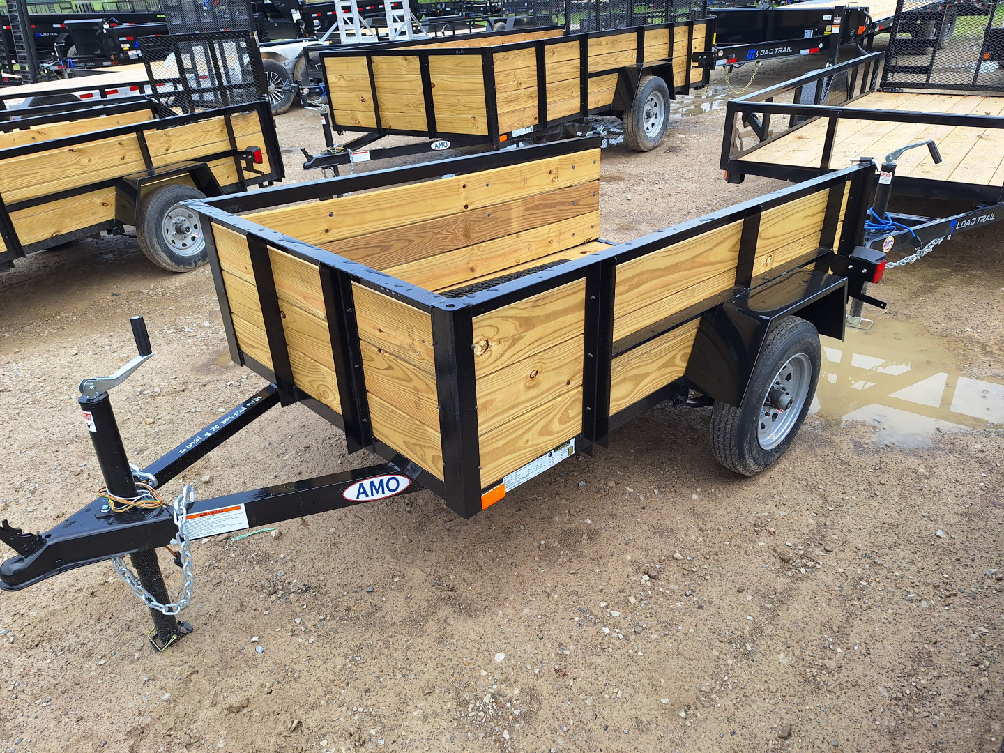 New 2025 AMO 4x6 Light Duty High Side Utility Trailer for sale in New ...