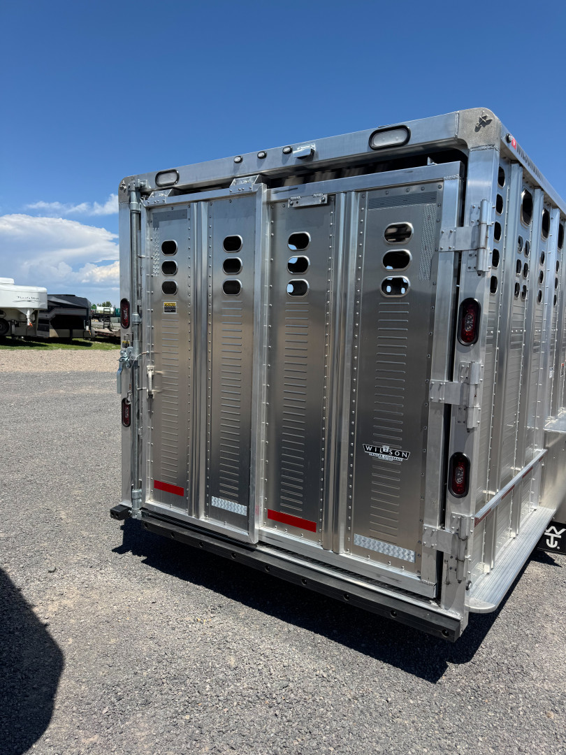 New 2025 WILSON 26' RANCH HAND STOCK TRAILER for sale in Three Forks, MT
