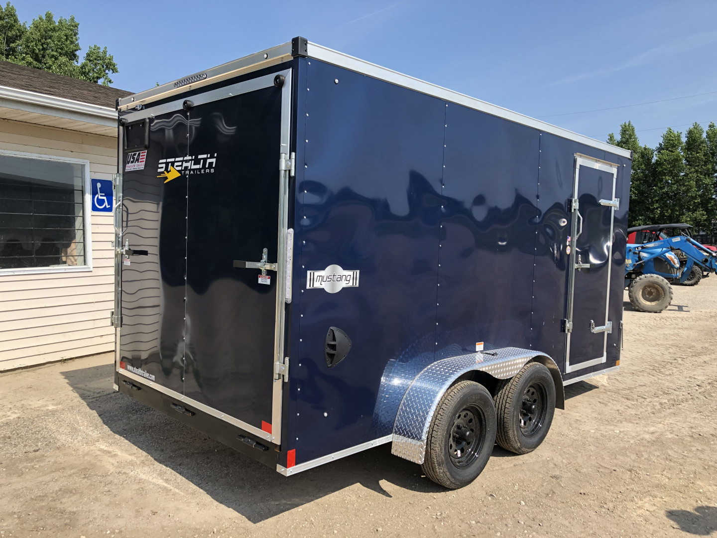 New 2025 Stealth Trailers 7X14 W/ 78" INTERIOR Cargo / Enclosed Trailer ...