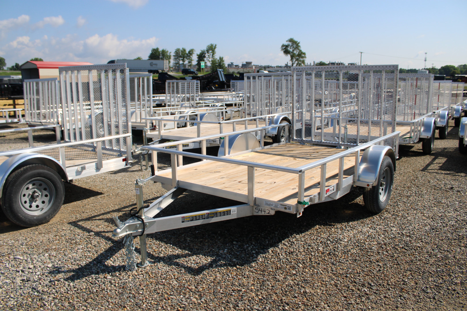 New 2025 Carry-On 6X10 RG ALUMINUM LANDSCAPE UTILITY TRAILER 48188 ...