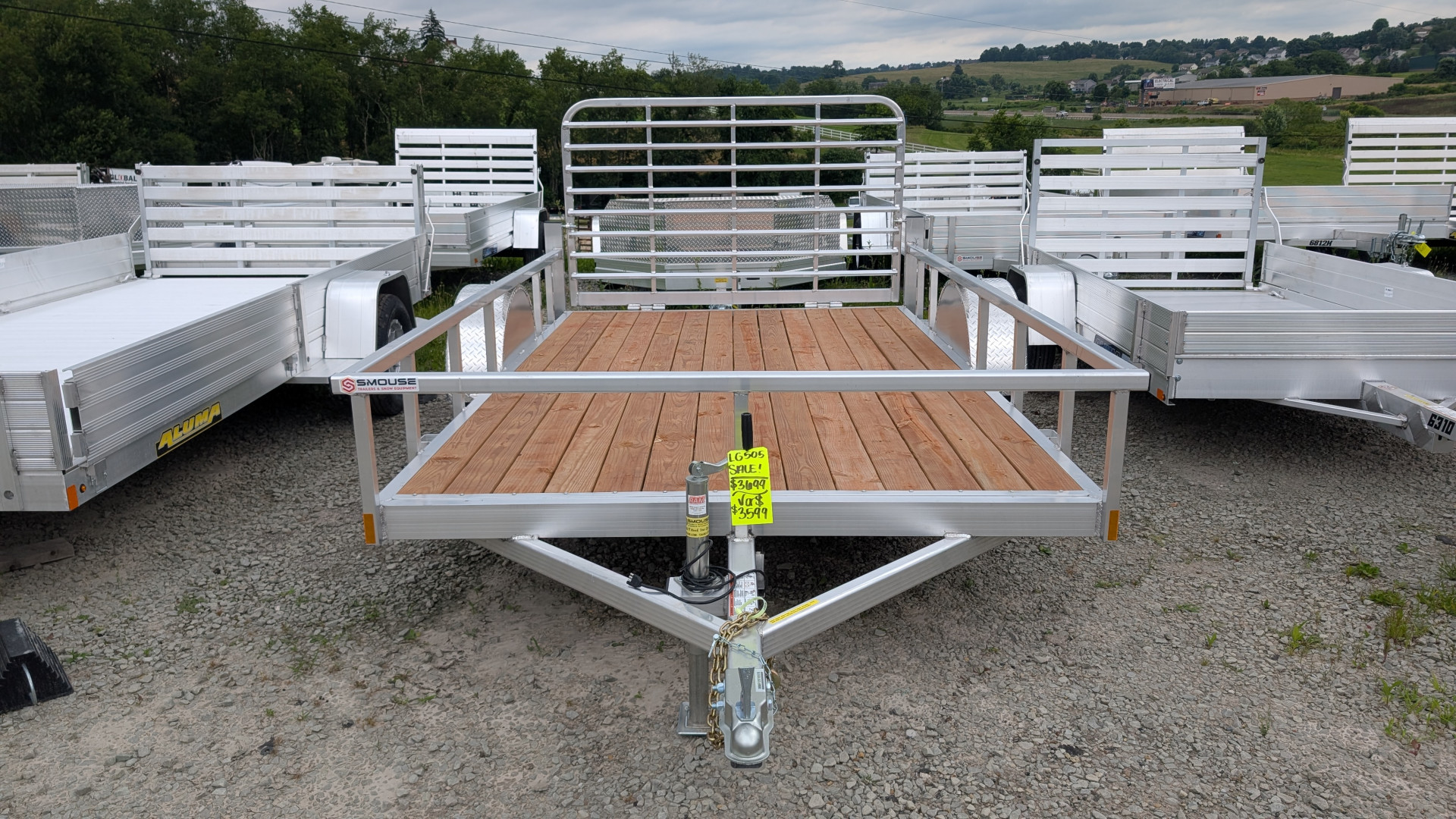 New 2026 Legend 7x14 Open Deluxe Aluminum Utility Trailer for sale in ...