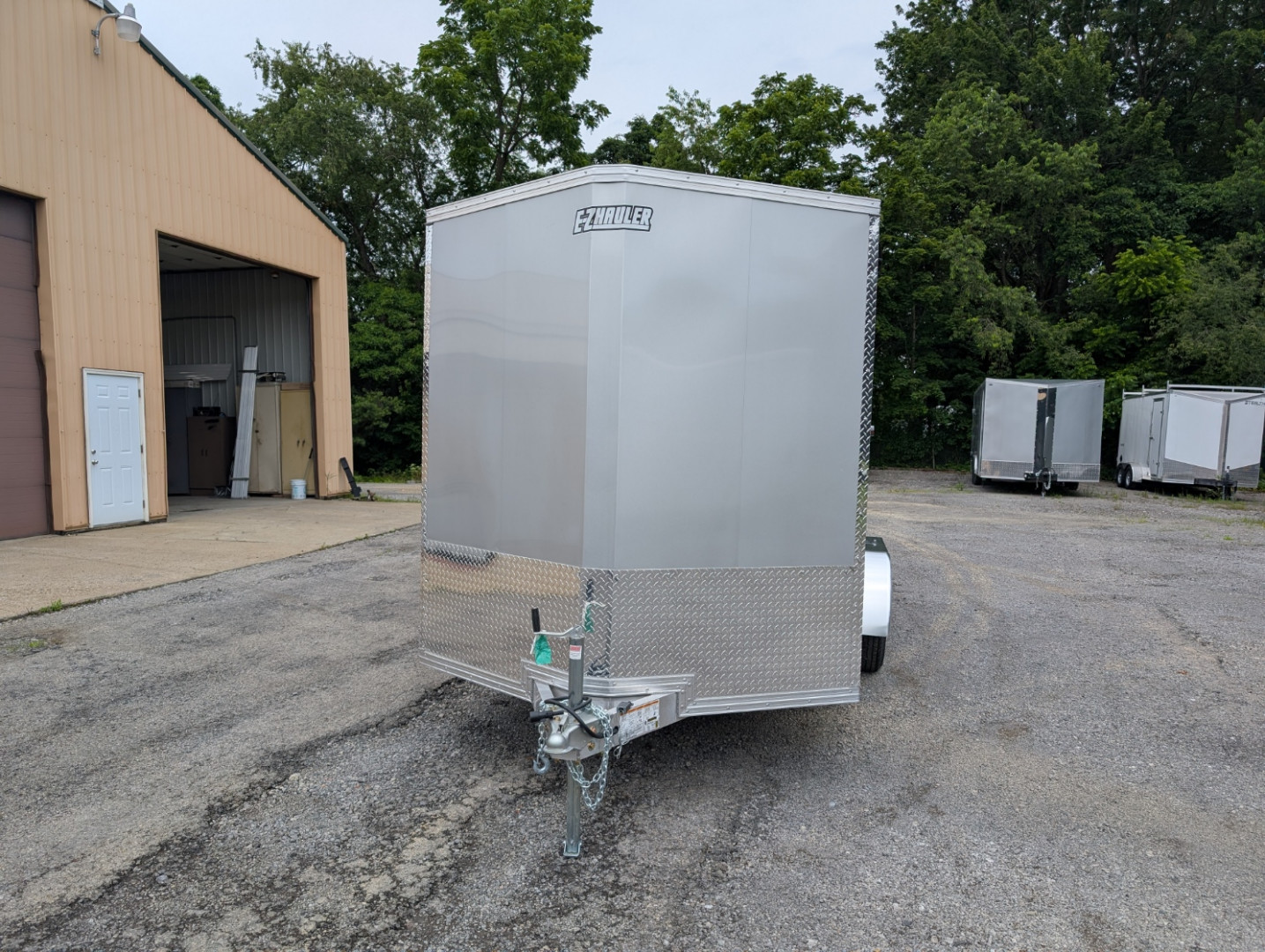 New 2026 ALCOM EZ-Hauler 7X14 Tandem Axle Cargo / Enclosed Trailer for ...