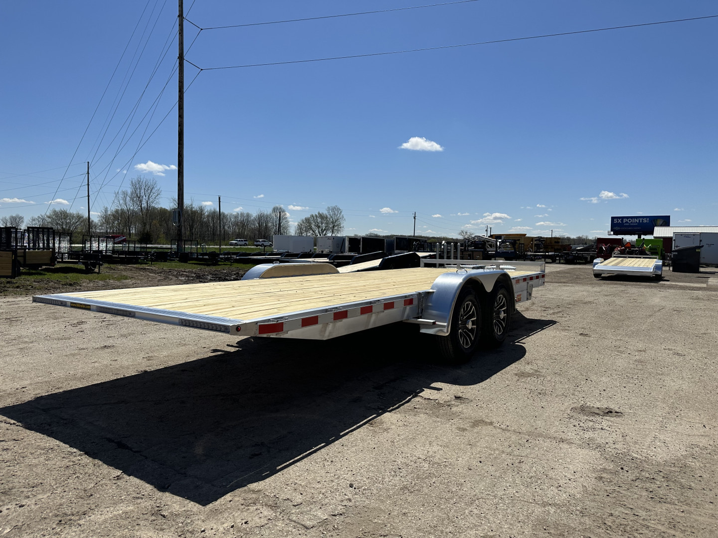 New 2025 H&H Trailers 82x20 Aluminum Speed Loader 10K Tilt Trailer w ...