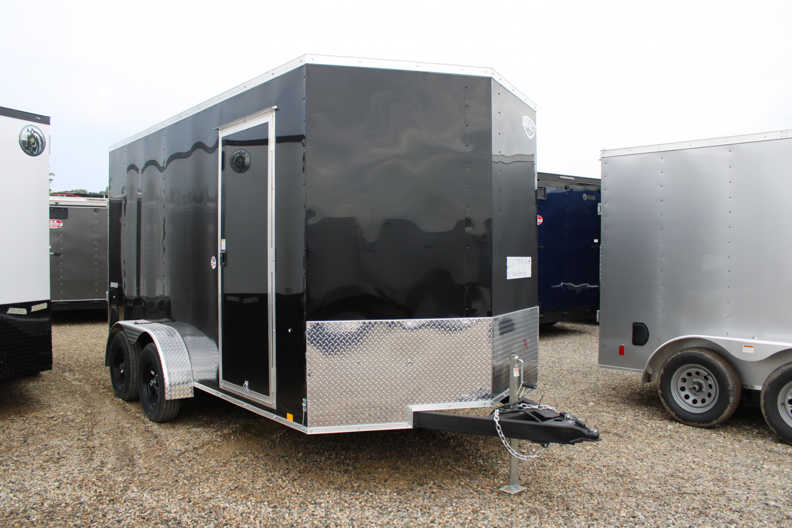 New 2025 Impact Trailers 7X14 ENCLOSED TRAILER WITH 7' INTERIOR HEIGHT ...